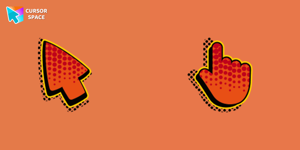 Custom Cursor Comic For Chrome - Cursor Pack | Cursor Space